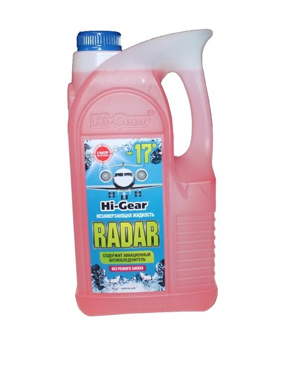 Жидкость бачка омывателя 17С RADAR (Hi Gear) HG5689N 4л