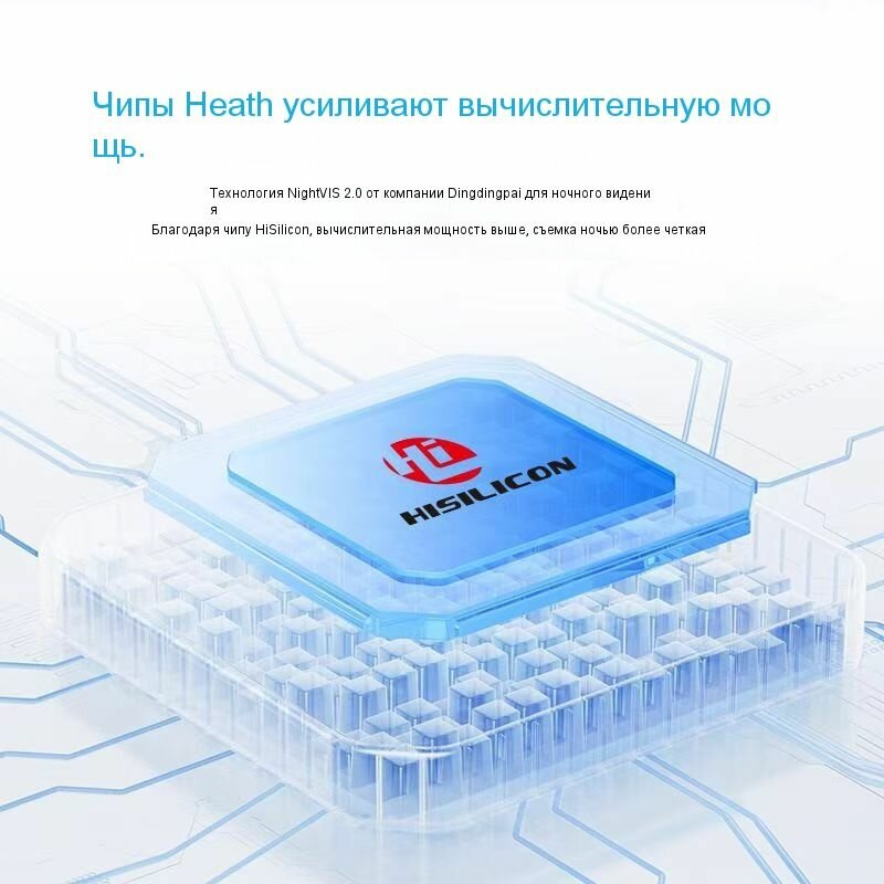 Видеорегистратор DDPAI MINI Pro 3K, оснащенный чипом HiSilicon и разработанной компанией технологией ночного видения NightVIS 2.0, с разрешением 3K, с понижающим кабелем, С картой памяти объемом 64 ГБ