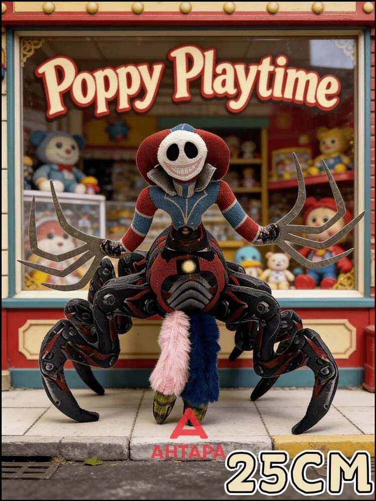 Poppy Playtime Прототип из главы 5 «Сломанные вещи» 25cm Мягкая игрушка