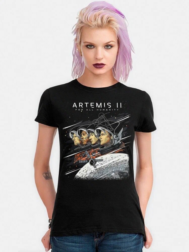 Футболка НАСА Артемида II / Artemis II NASA