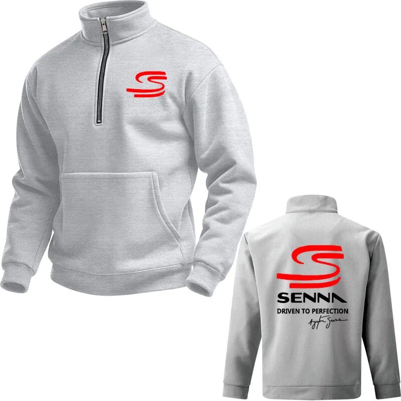 Мужская флисовая толстовка Senna, серый, XXL