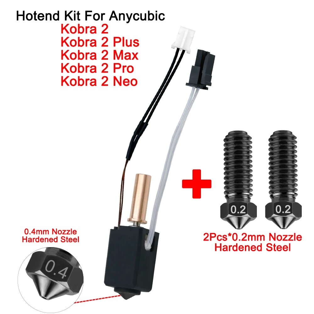 Hotend комплект Anycubic Kobra 2, 0.2mm