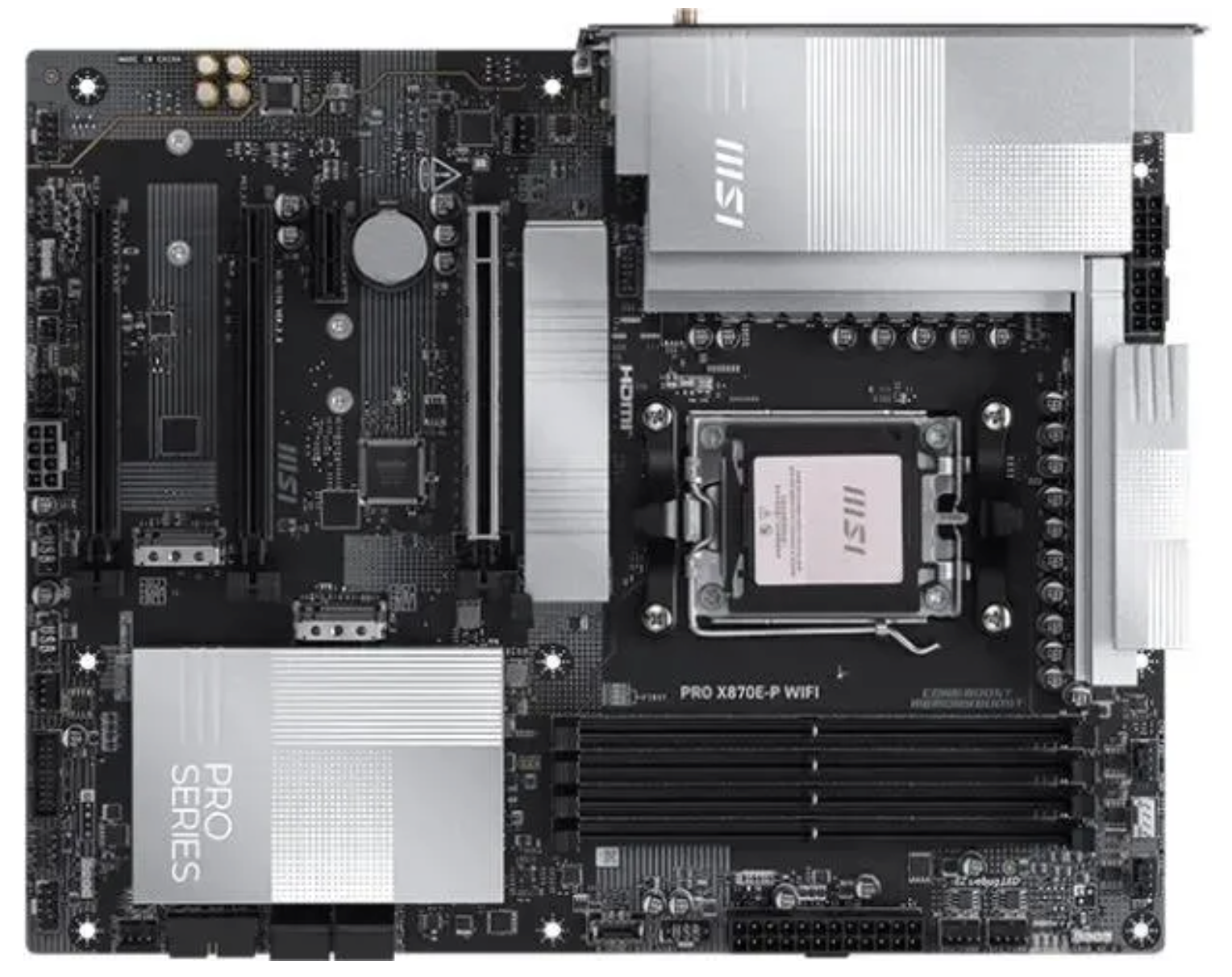 Материнская плата MSI PRO X870E-P WIFI, Socket AM5, AMD X870E, ATX