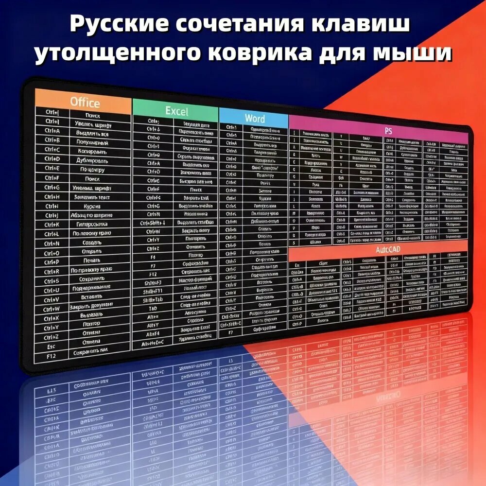 Коврик для мышки, M, черный, хаки