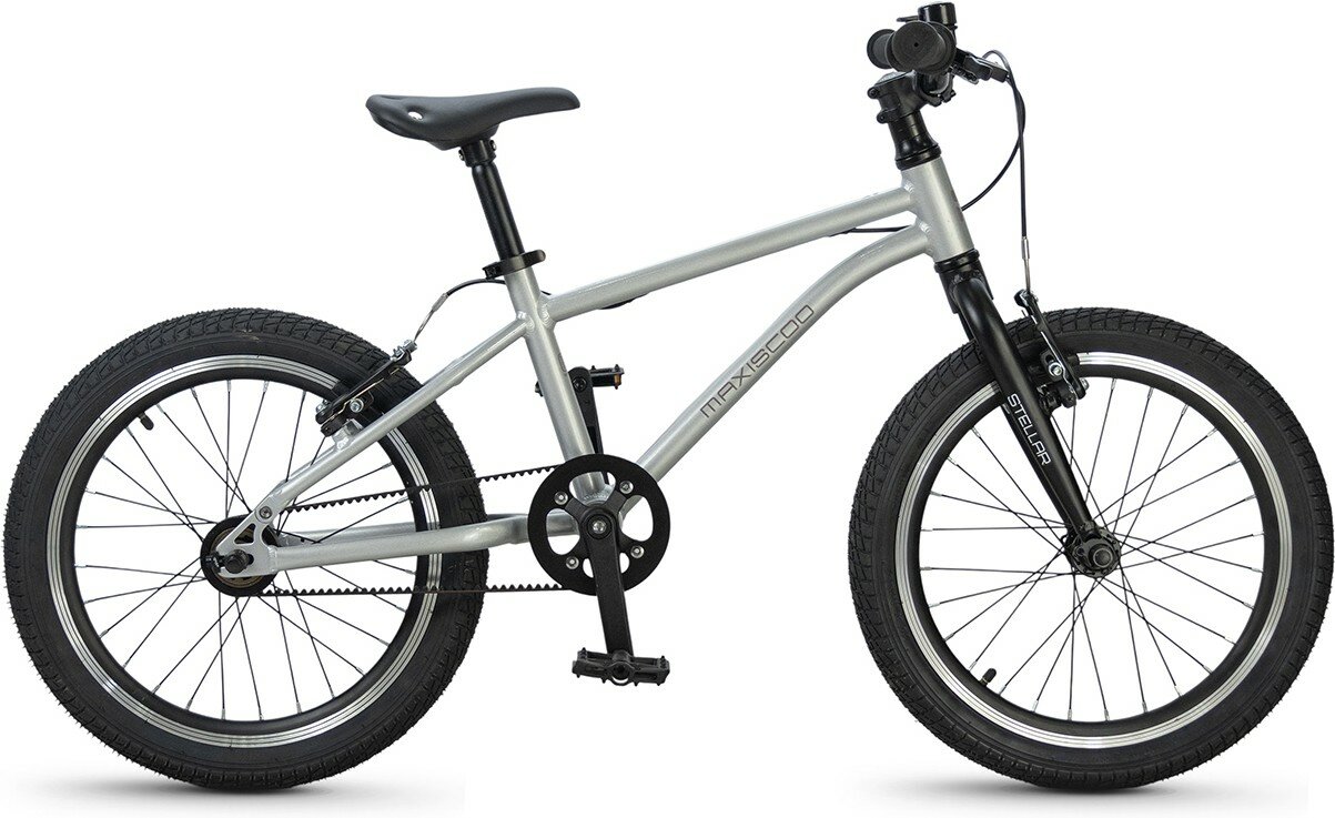 Велосипед Maxiscoo Stellar Standard 18 (2026) (110-130 см), серебро