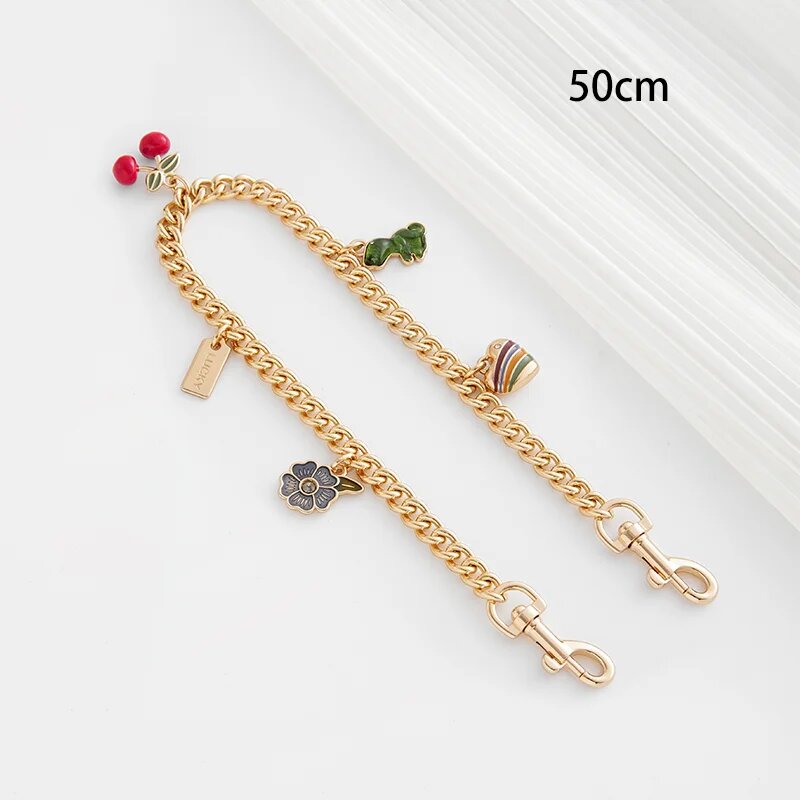 Цепочка для сумки Gold Cherry Chain 50см