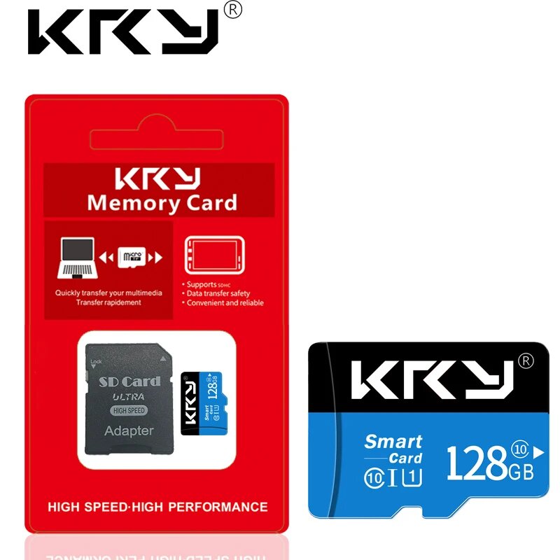 Карта памяти Micro SD 8 ГБ/16 ГБ/32 ГБ/64 ГБ/100 ГБ/128 ГБ Class 10