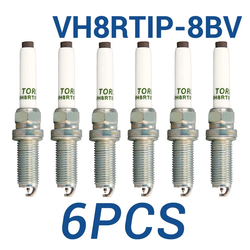 2-8 шт. свечи TORCH VH8RTIP-8BV/OE216 10130352060000, совместимые для SILKFR8E8S Trumpchi GS8/M8 2.0T 4B20J2 M6 PRO 1,5T 4A15J2