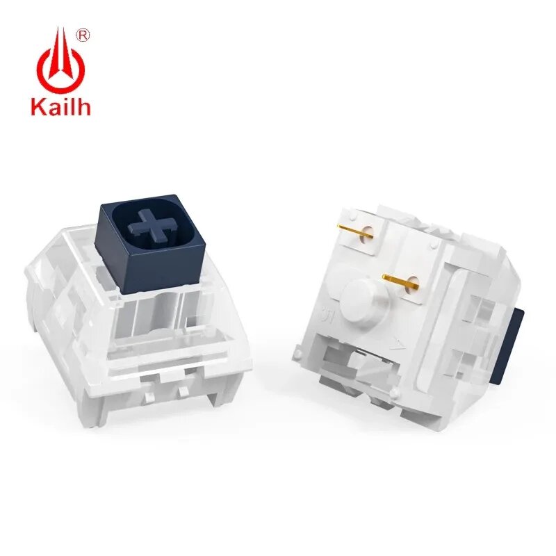 Переключатели Kailh BOX Mx Tactile Clicky 3-контактные Белый, 30Pcs, Navy Switch