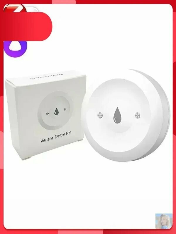 Умный датчик протечки воды с Zigbee 3.0 для Яндекс Алисы и Home Assistant