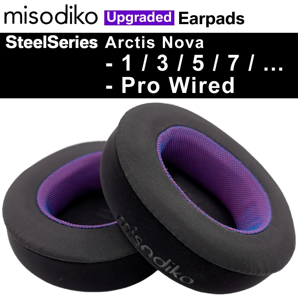 Амбушюры misodiko Cooling Gel для SteelSeries Arctis Nova