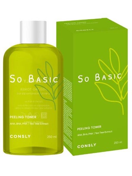 Тонеры для лица CONSLY So Basic AHA/BHA/PHA Peeling Toner 250 мл