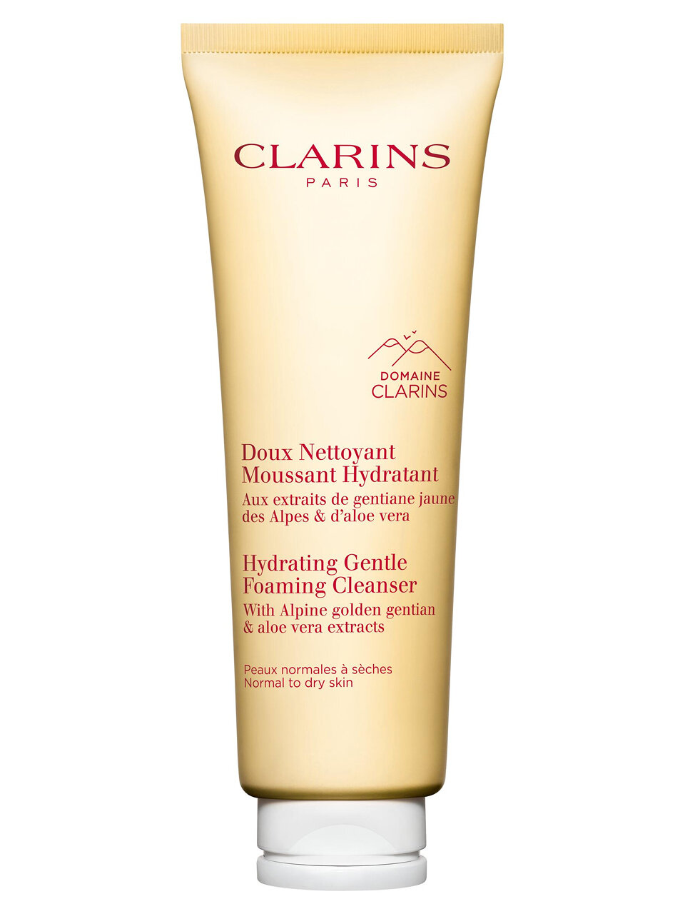 CLARINS Очищающий пенящийся крем для нормальной и сухой кожи Doux Nettoyant Moussant Hydratant 125мл