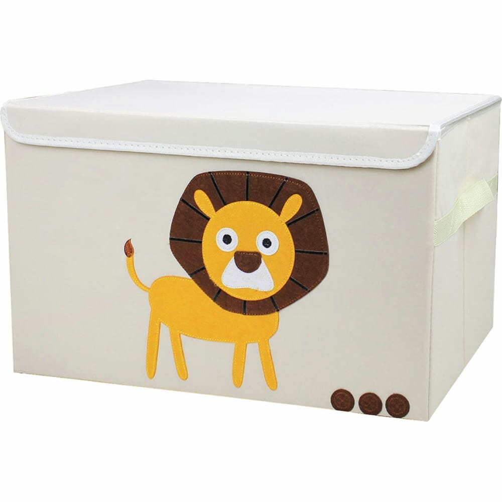 Короб для хранения с крышкой HANDY HOME лев, 380х260х260 ES-05