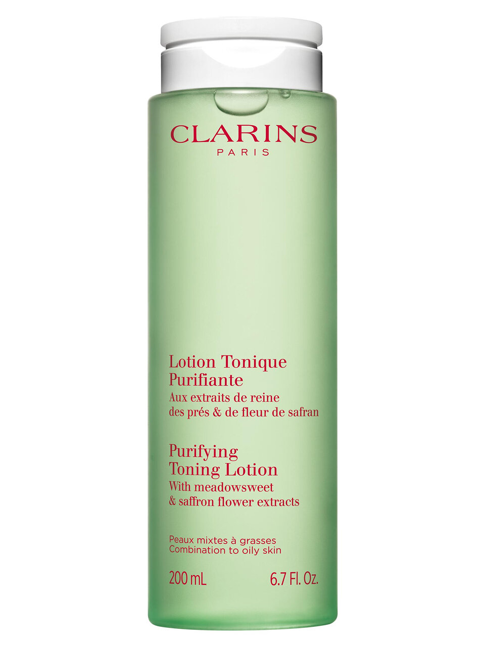 CLARINS Очищающий тоник для комбинированной и жирной кожи Lotion Tonique Purifiante 200мл