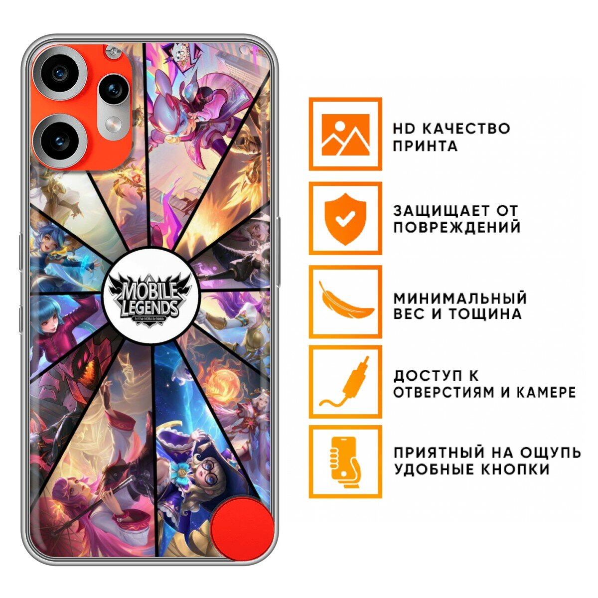 Чехол для Nothing CMF Phone 2 Pro — фото 1