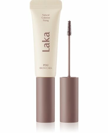 Тушь для бровей Laka Pixi Brow Cara, дымчато-розовый, 8 г