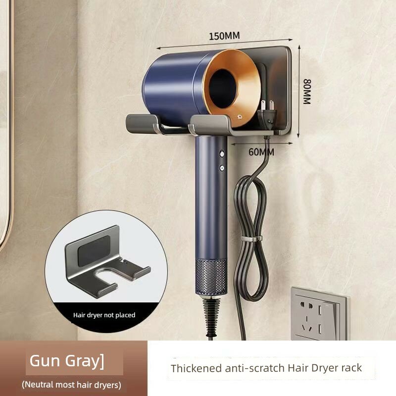 Стеллаж для хранения фена Laifen Dyson, стойка для ванной комнаты без перфоратора, кронштейн для фена, стойка для