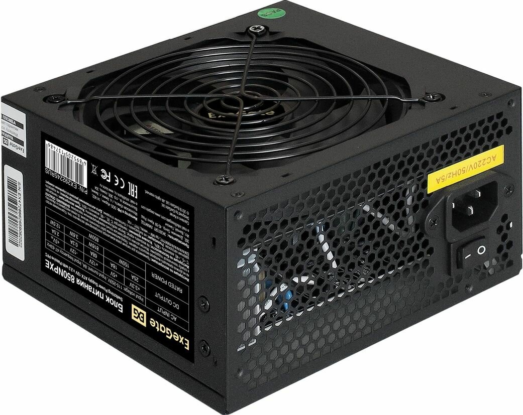Блок питания компьютера ExeGate 850NPXE EX292245RUS