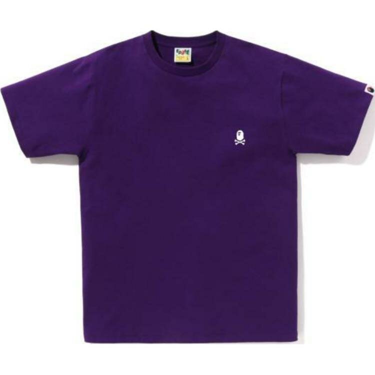 Футболка A BATHING APE Color Ape Crossbone One Point Tee