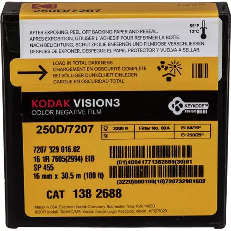 2026 В наличии Оригинальная супер 8 цветов Spot Kodak Vision3 Супер 8 мм Пленка 1-3 упаковки 50D 200T 500T Пленка Дата Свежая пленка 16 мм