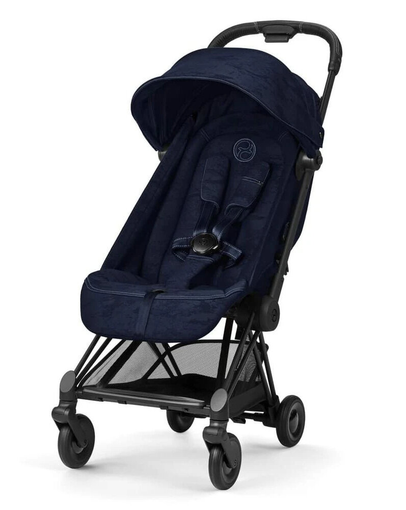 Прогулочная коляска Cybex Coya Matt black Rebellious Denim blue