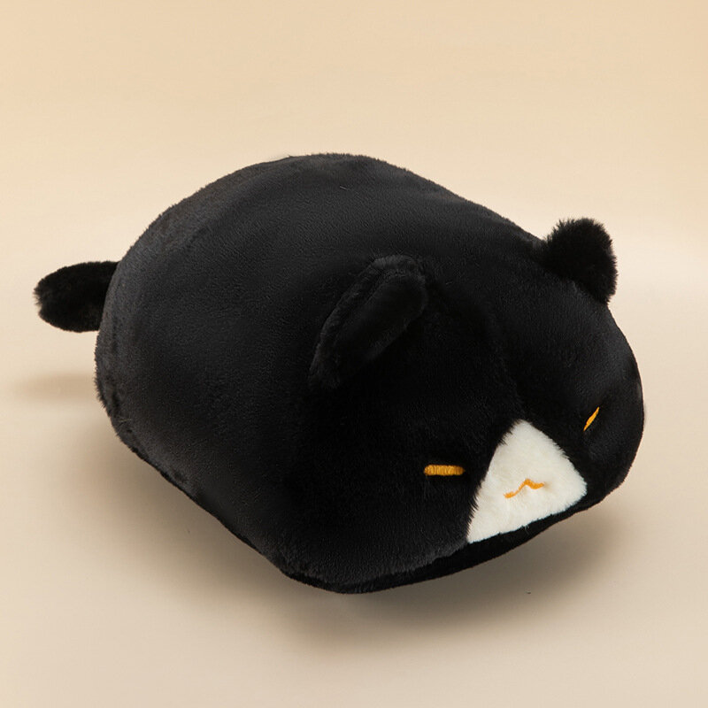 Hug Plan Cat Plush Toy Pillow Подвеска-кукла-кошка, 50см, черный