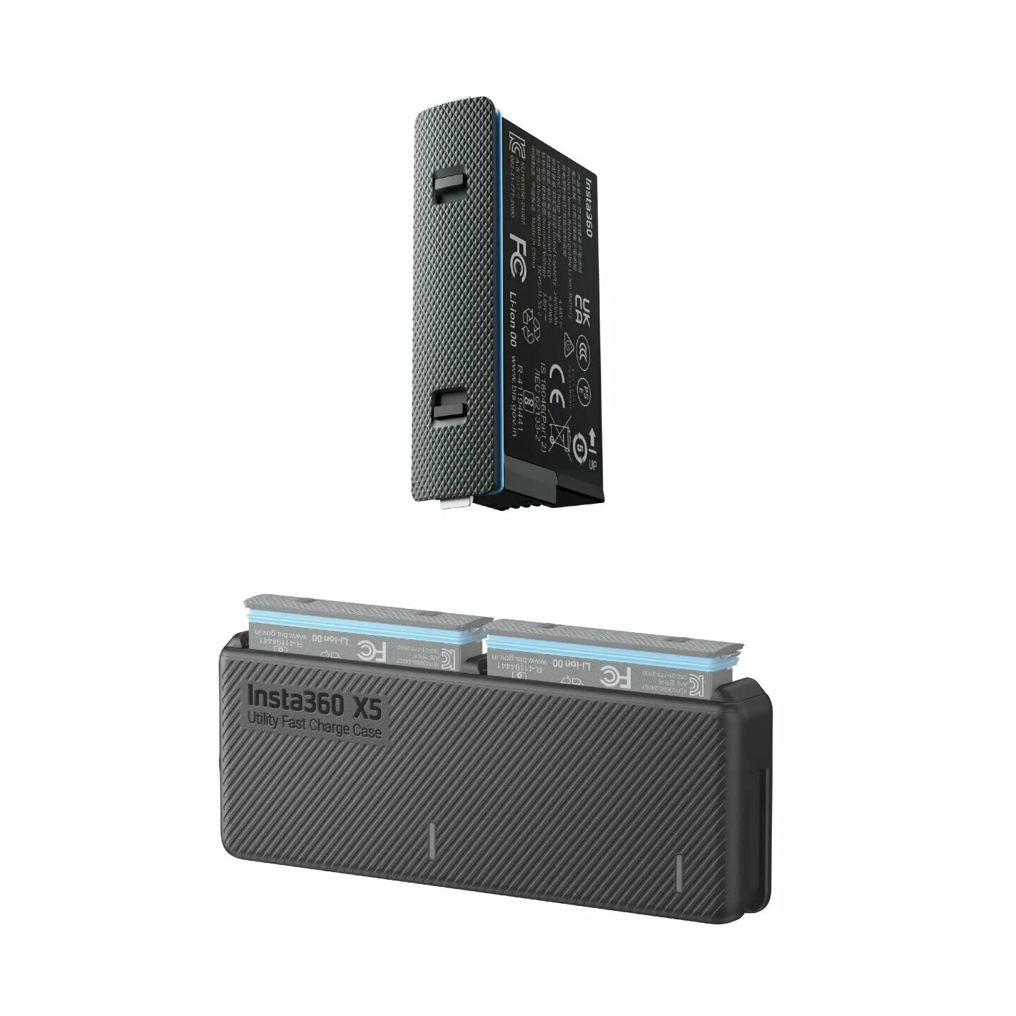 Аккумулятор Insta360 X5 2400mAh Battery, Новое - оригинальное 1 аккумулятор + Charge Hub