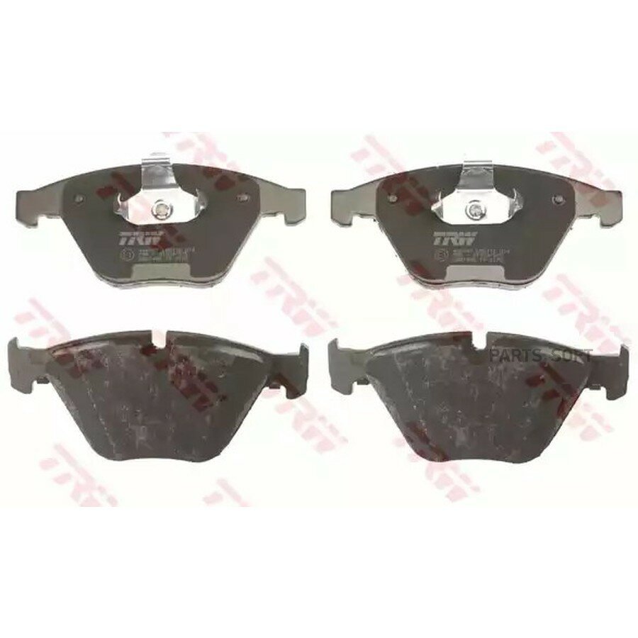 Колодки тормозные передние комплект BMW (E93) (E92) (E90) (E60) (E61) (E64) (E63) (E65 E66) TRW GDB1498