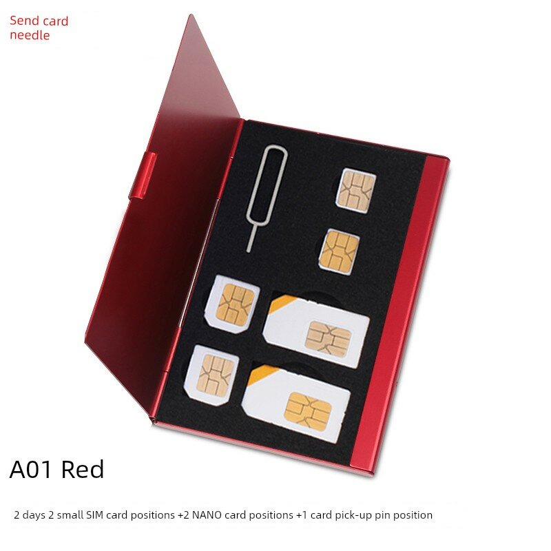 Кейс для карт памяти CF SDHC TF Micro SD с отсеком для SIM-карты, защитный чехол для мобильных устройств шоколадный