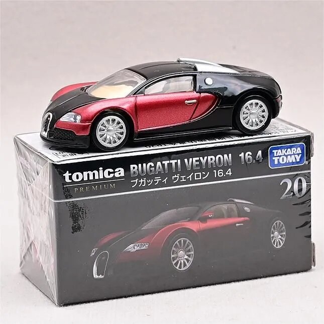 Машинка TOMICA TOMY TP 1/64 TP20 Bugatti Veyron 16.4 Die-cast Alloy Car Model Toy Collection Gift