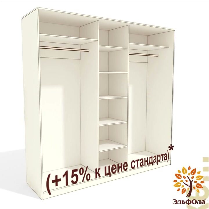Шкаф-купе "Оптима" — фото 1