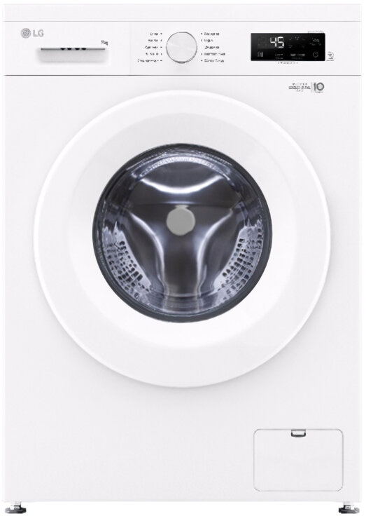 Стиральная машина LG F2Y1HS3W, загрузка 7 кг, инверторный двигатель, белая