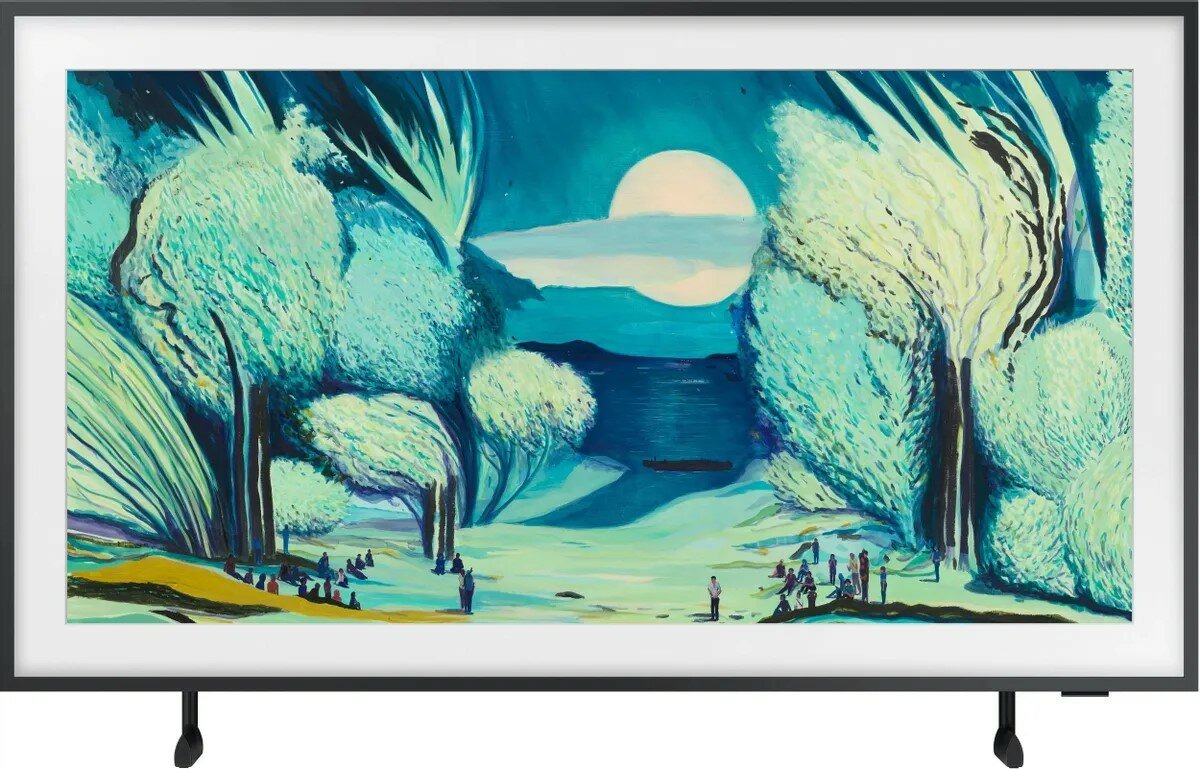 Телевизор Samsung QE43LS03FAUXRU, 43", QLED, 4K, Dual LED, черный