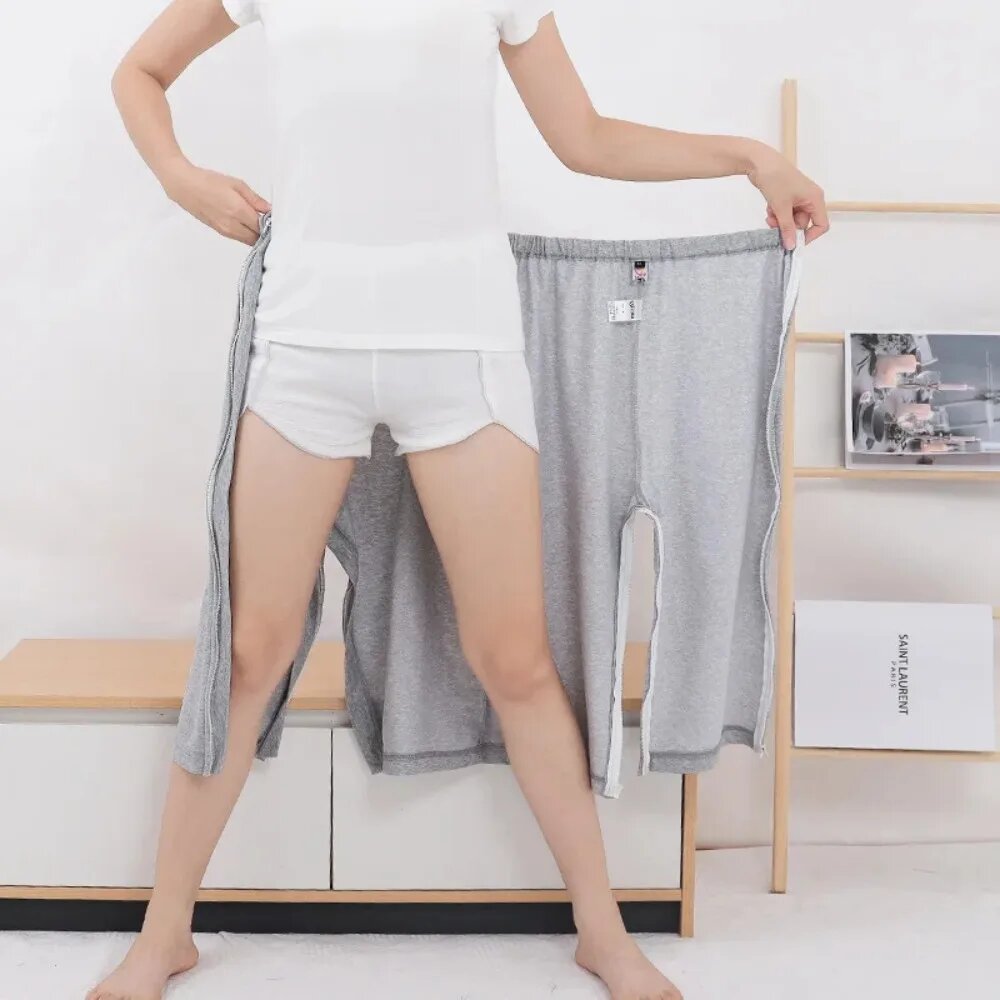 Yuwell YP375 хлопковые подгузники-брюки M, серые
