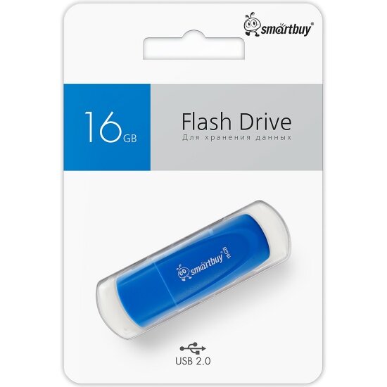 USB флешка Smartbuy 16Gb Scout blue USB 2.0