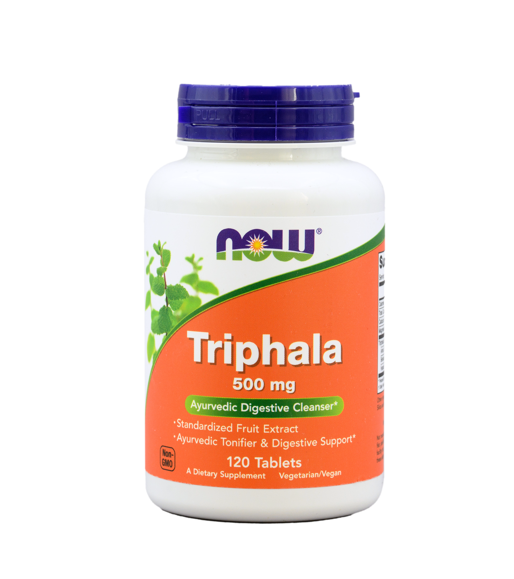 Now TRIPHALA 500 мг 120 таблеток. Пищеварение и детоксикация. Произведено в США