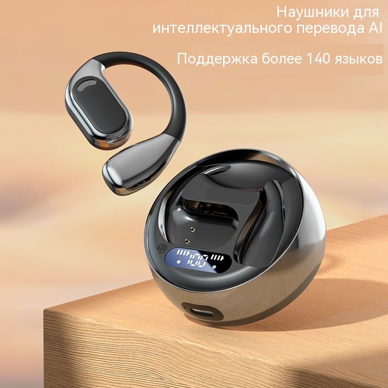Bluetooth-гарнитура для интеллектуального перевода AI-M76 OWS Smart Open Беспроводная гарнитура