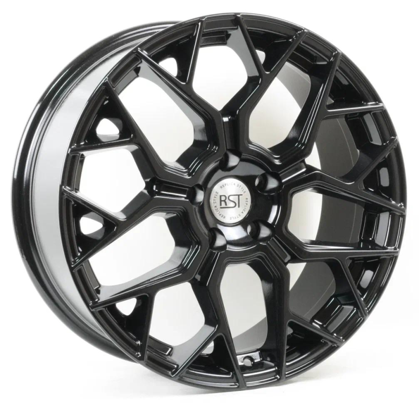 Диск колесный RST R148 (X3-X4) 8,0x18 5x112 Dia66.6 ET30 цвет BL (черный глянцевый)