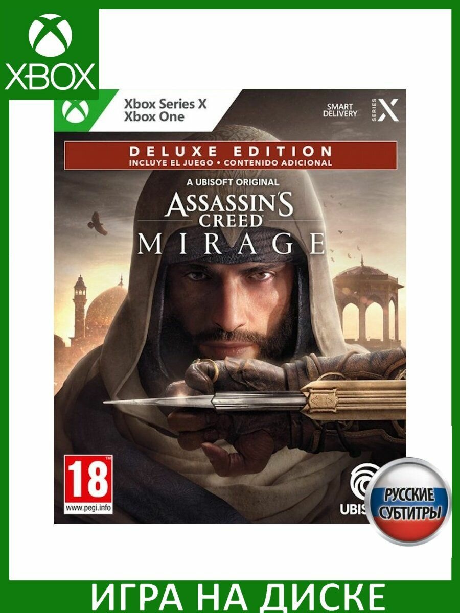 Игра Assassin's Creed Мираж (Mirage) Deluxe Edition Xbox One, Series X Русская Версия Диск на Xbox