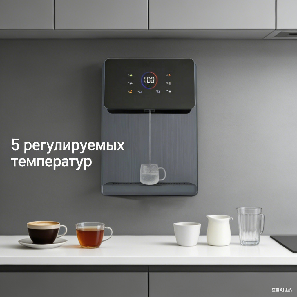 Умный диспенсер с УФ-обеззараживанием: Мгновенный нагрев воды за 3 секунды , 5 температур