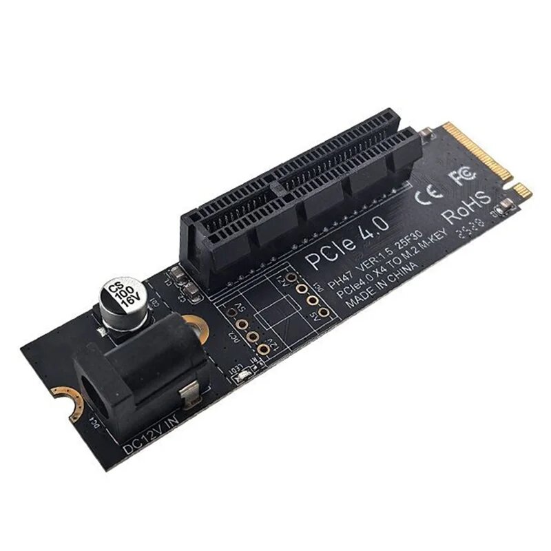PCIe NGFF к PCI-E X4 Адаптер