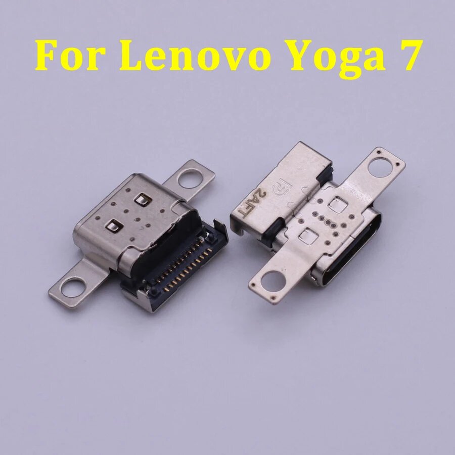 1 шт. для ноутбуков Lenovo YOGA slim 7 14ITL05 14ARE05 14IIL05: разъем питания DC, разъем USB Type-C, гнездо для зарядки, порт зарядного устройства, коннектор