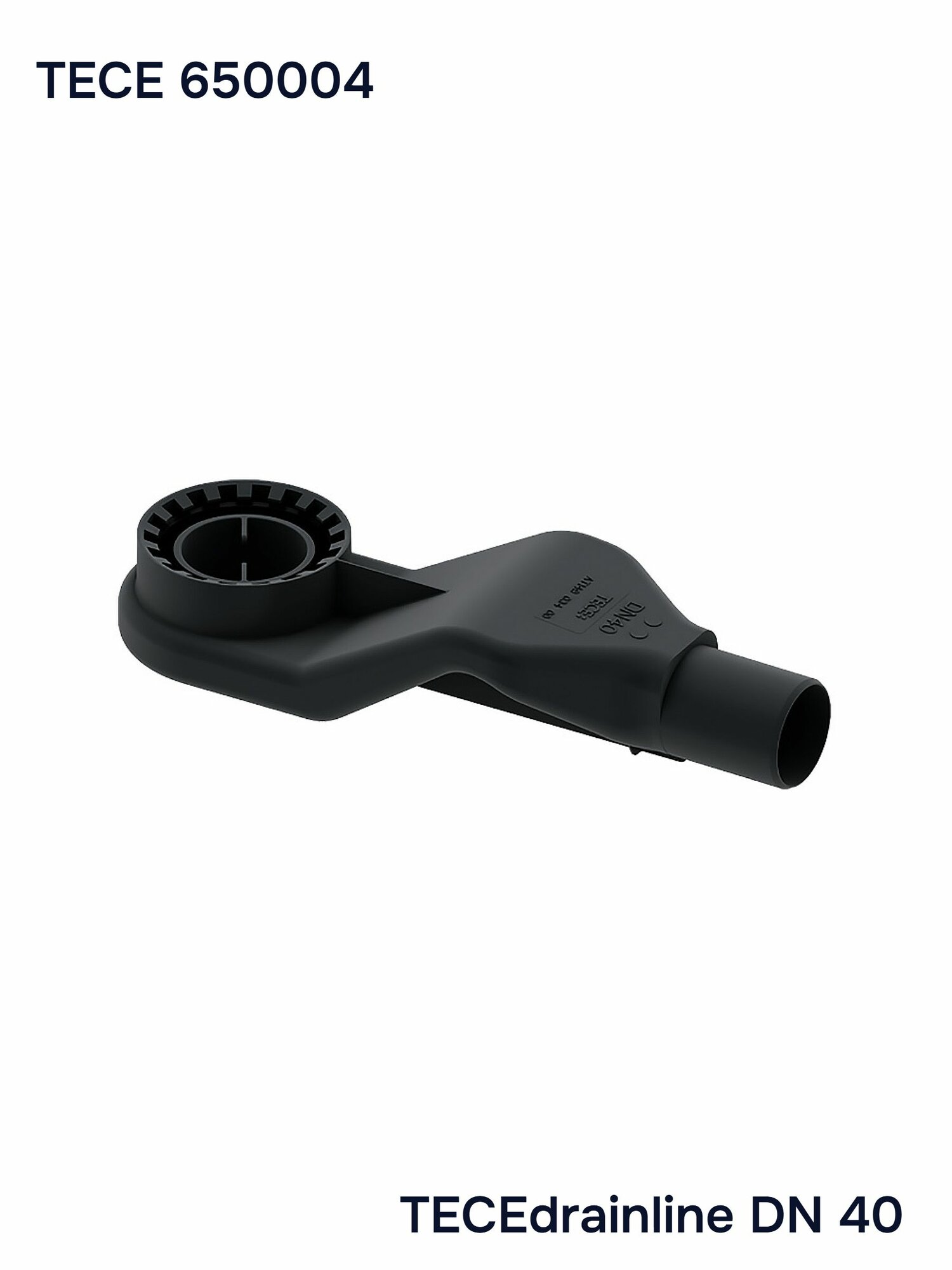 TECE 650004 Сифон для душевого трапа TECEdrainline DN 40 низкий