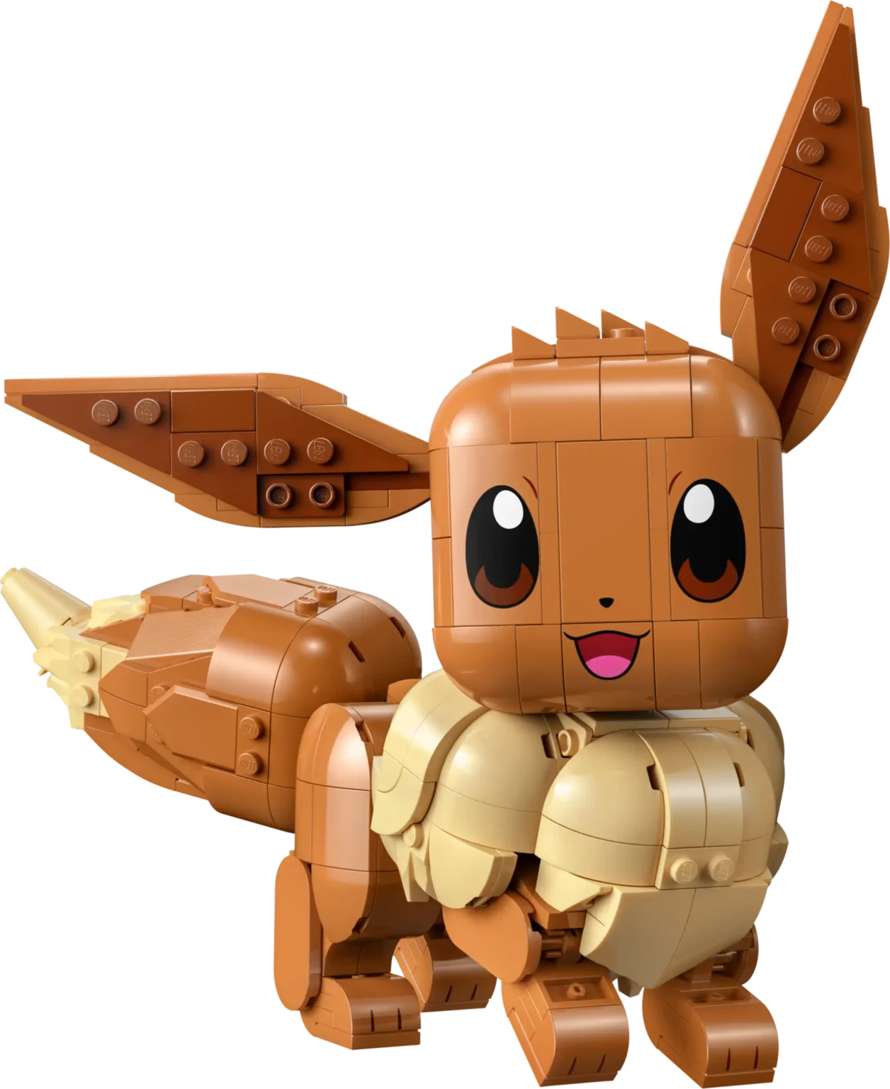 Конструктор LEGO Pokemon 72151 Покемон Иви, коричневый, 587 дет. — фото 1