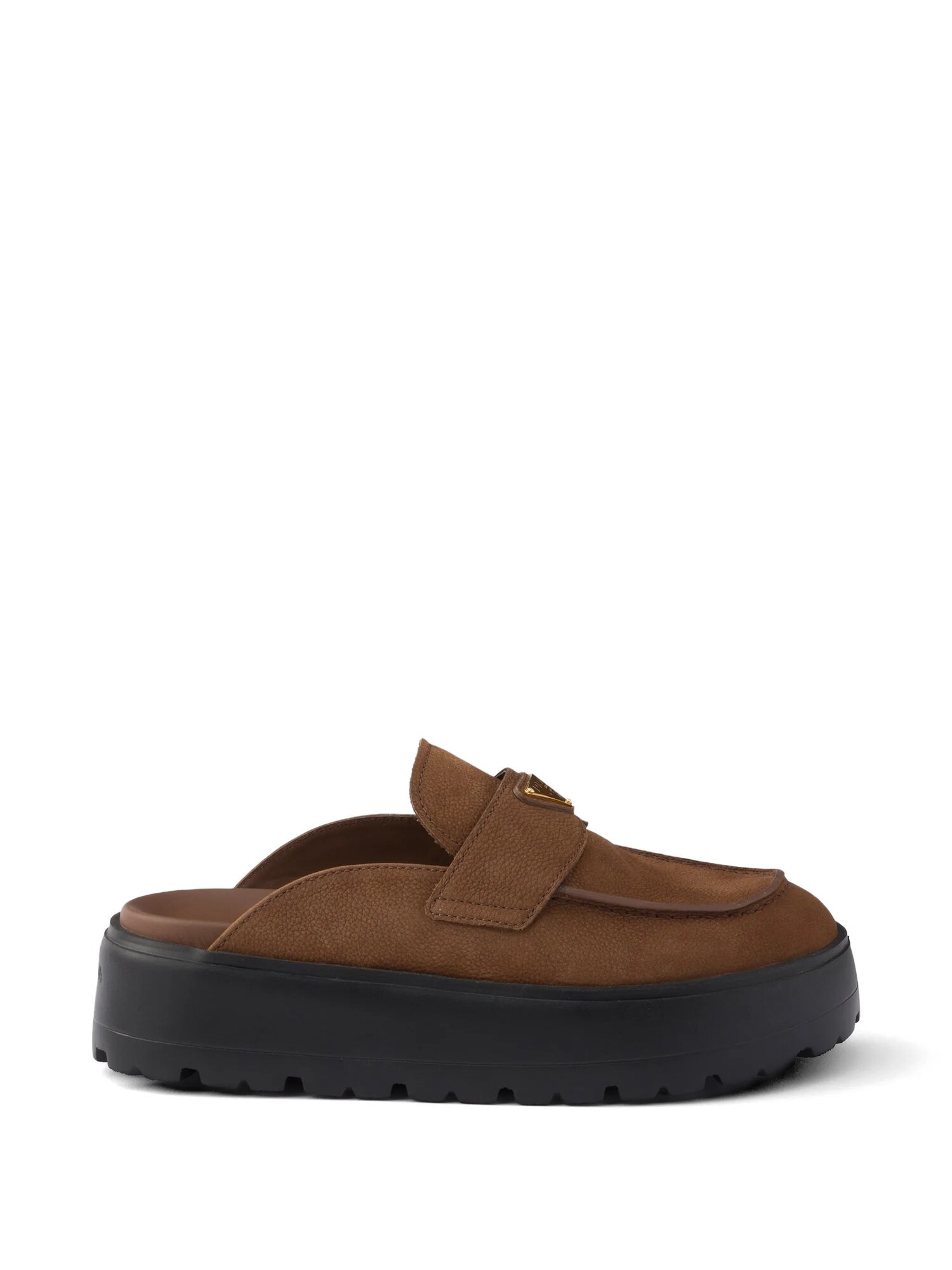 Мюли Nubuck flatform mules