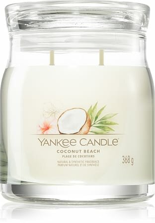 Свеча Yankee Candle Signature Coconut Beach, унисекс, 368 г