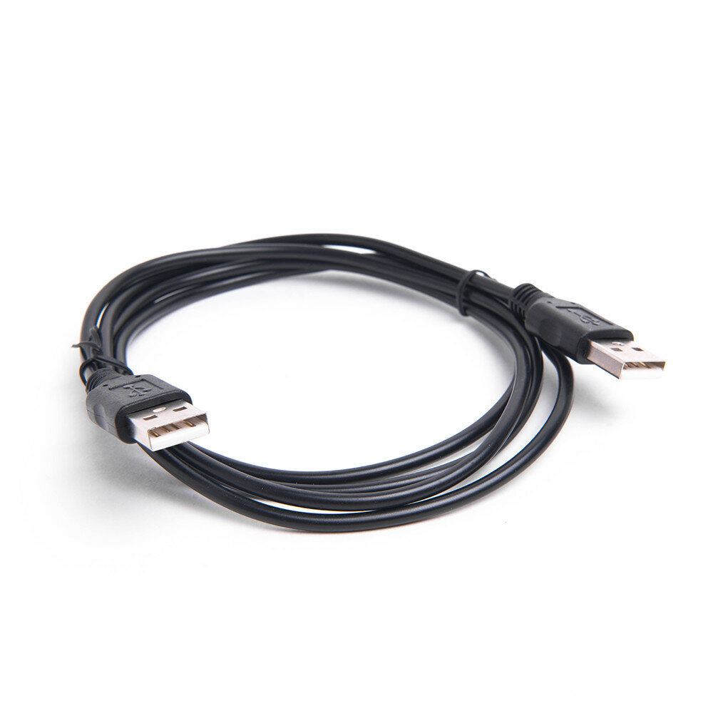 Кабель USB A - USB A Сигнал, 1,5м, черный, (шт/шт), арт. 11011