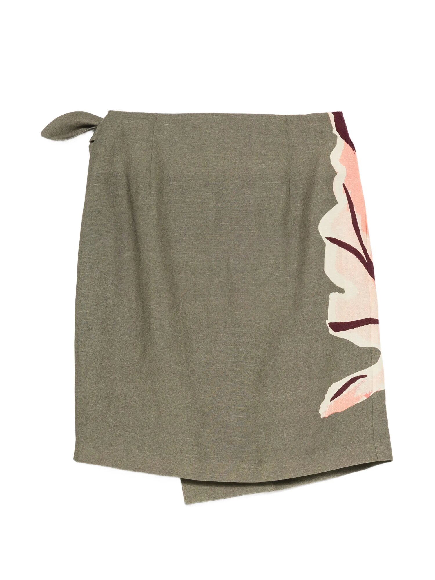 Юбка Paul Smith Graphic-print wrap mini skirt, размер 44 — фото 1