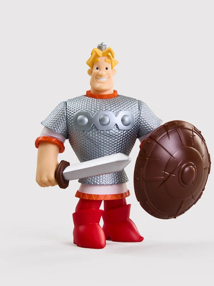 Коллекционные фигурки ProstoToys, фигурка подвижная набор "Три Богатыря", 3 шт